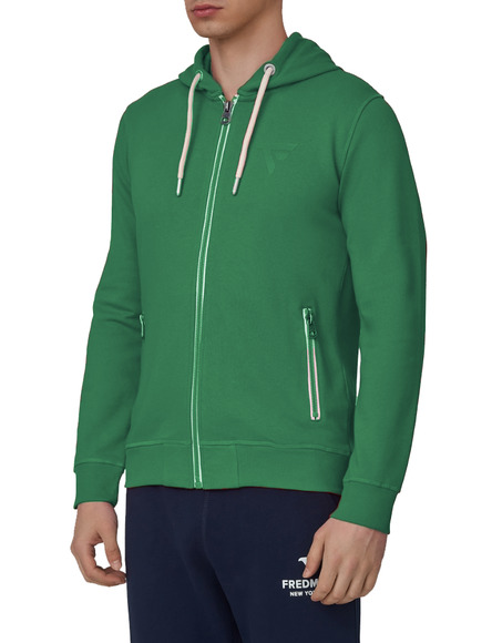 Fred Mello | Sweaters | Fred Mello Green Cotton Sweater | Poshmark